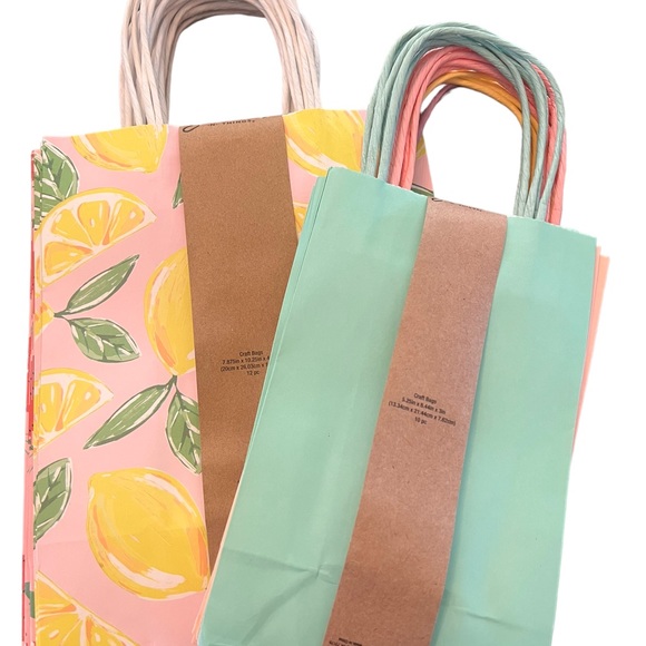 Party Supplies | New Craft Sacks Fruit And Solid Color Bundle | Poshmark